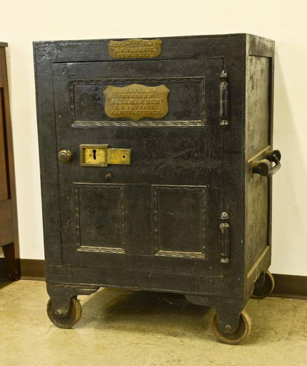 19th Century Defiance Iron Safe