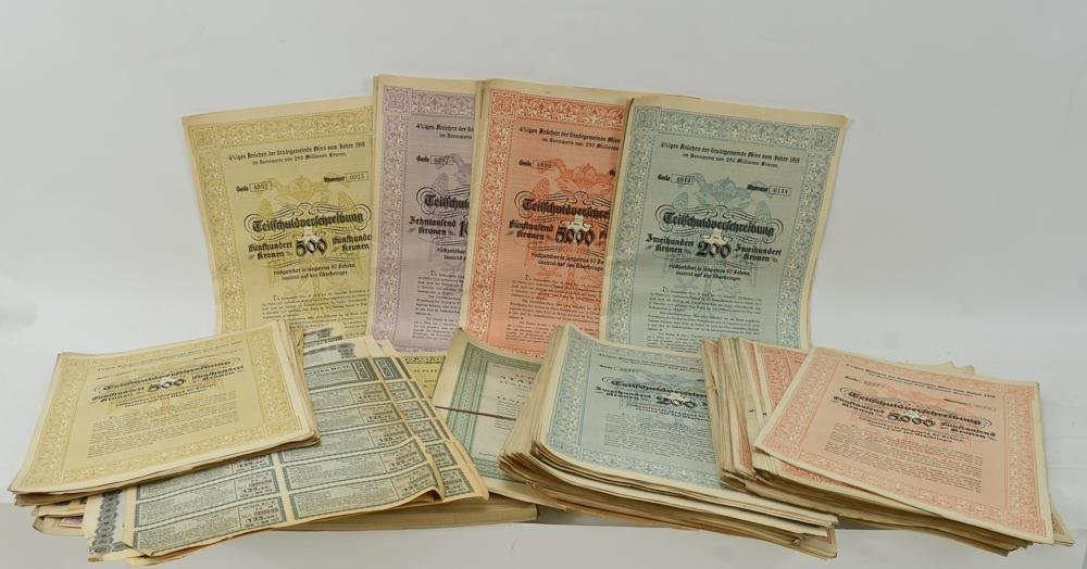 German Stock and Bond Certificates