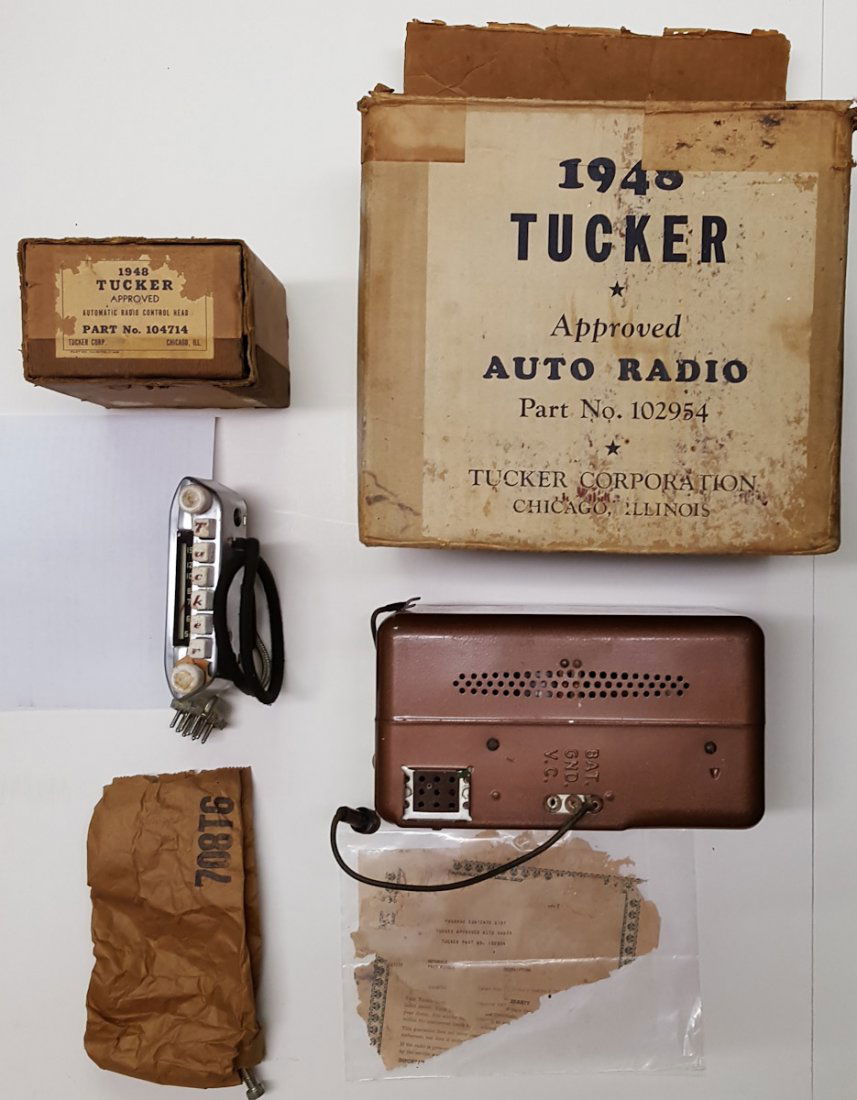 Orig 1948 Tucker radio