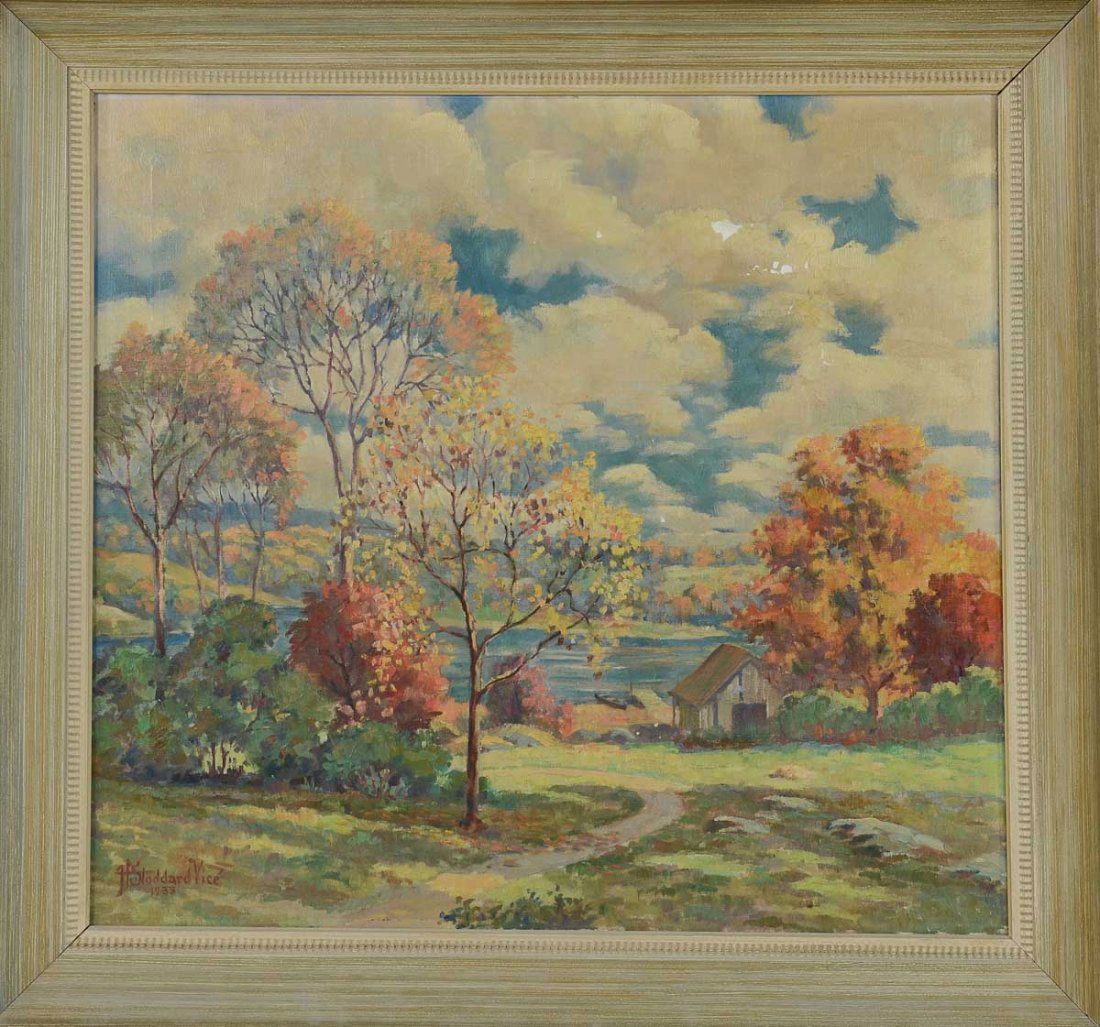 Herman Stoddard Vice Oil Painting