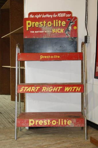 Prestolite Battery Display Rack