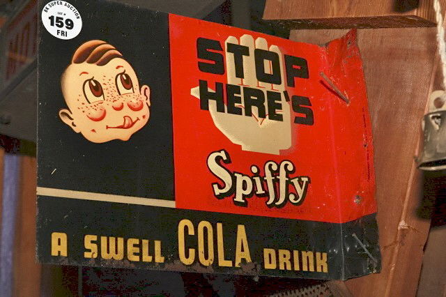 159: Spiffy cola sign