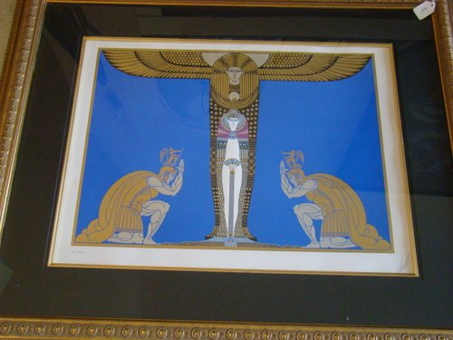 59: ERTE "CLEOPATRA" ORIGINAL SILKSCREEN