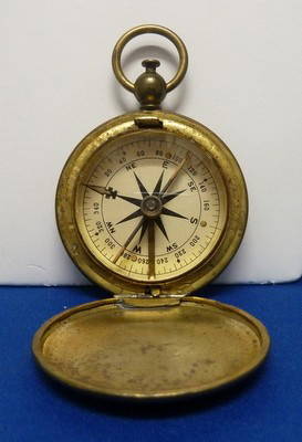 Us Army Hand Held Compass Antique