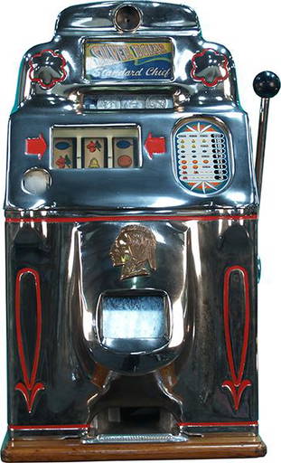$1 Jennings Silver Dollar Standard Chief Slot Mach