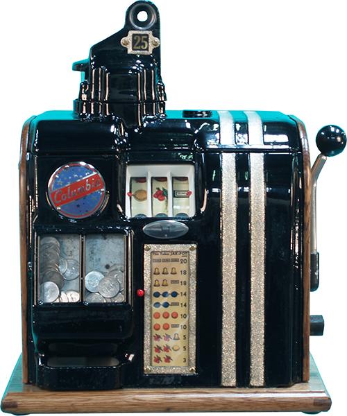 787: 25 Cent Groetchen Columbia 3-Reel Slot Machine