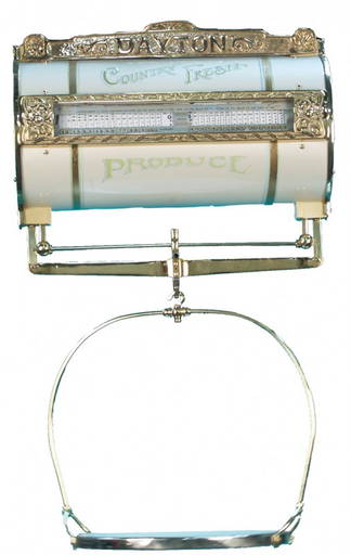 Restored Hanging Dayton Barrel Scale