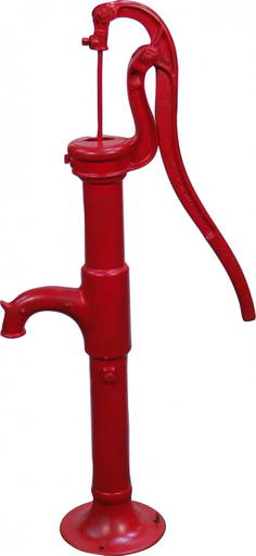 Early Cast Iron Hand Water Pump No. 136