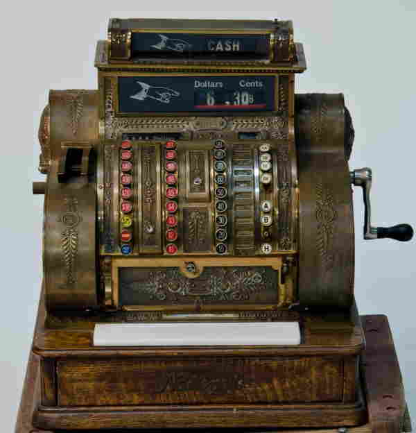 National Cash Register Model No. 442-E-L w/ Side Cages - Mar 23, 2013 ...