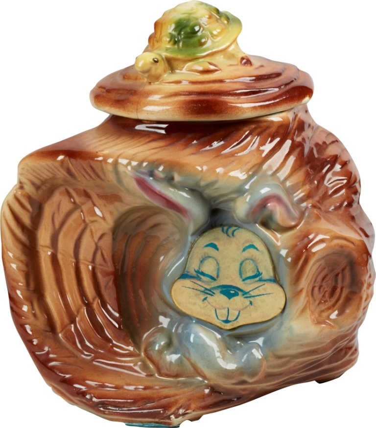 American Bisque Tortoise and The Hare Flasher Ceramic C