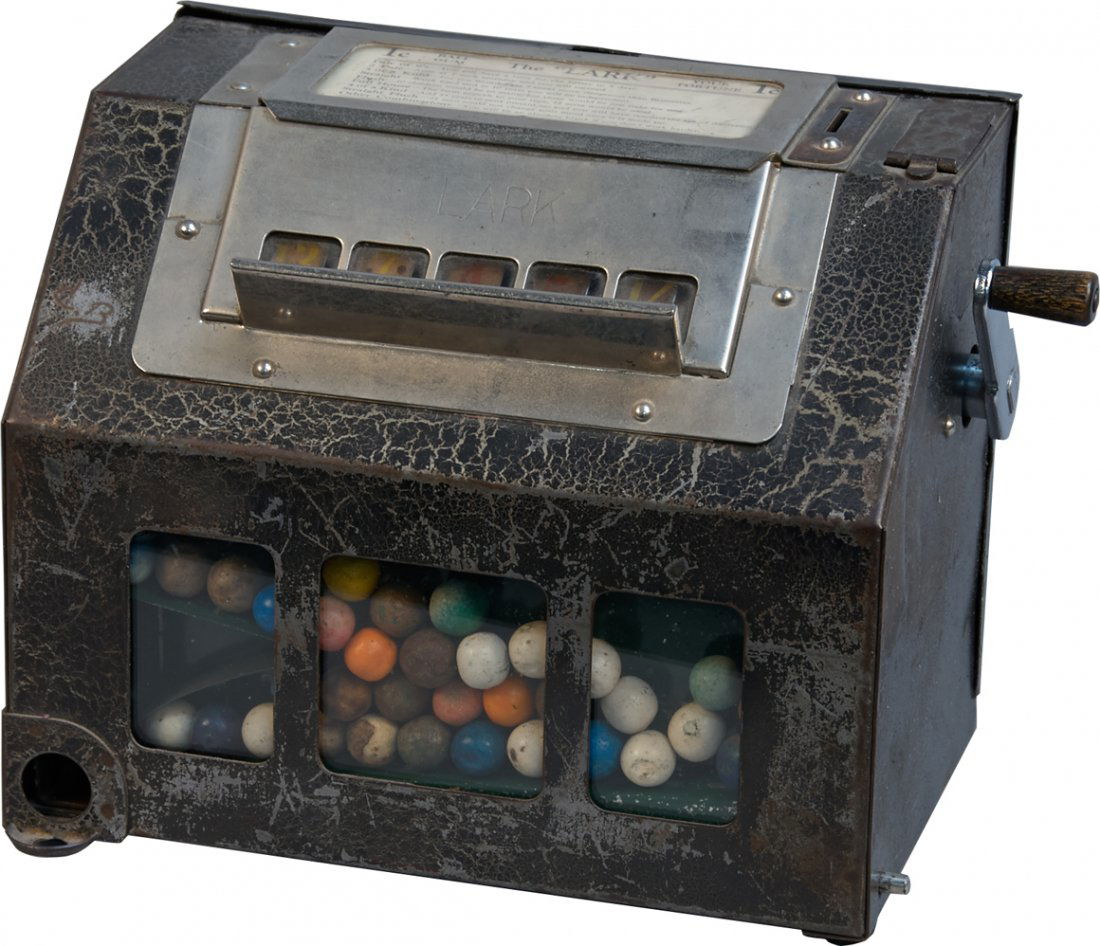 1 Cent "The Lark" Countertop 5-Reel Poker Trade Stimula