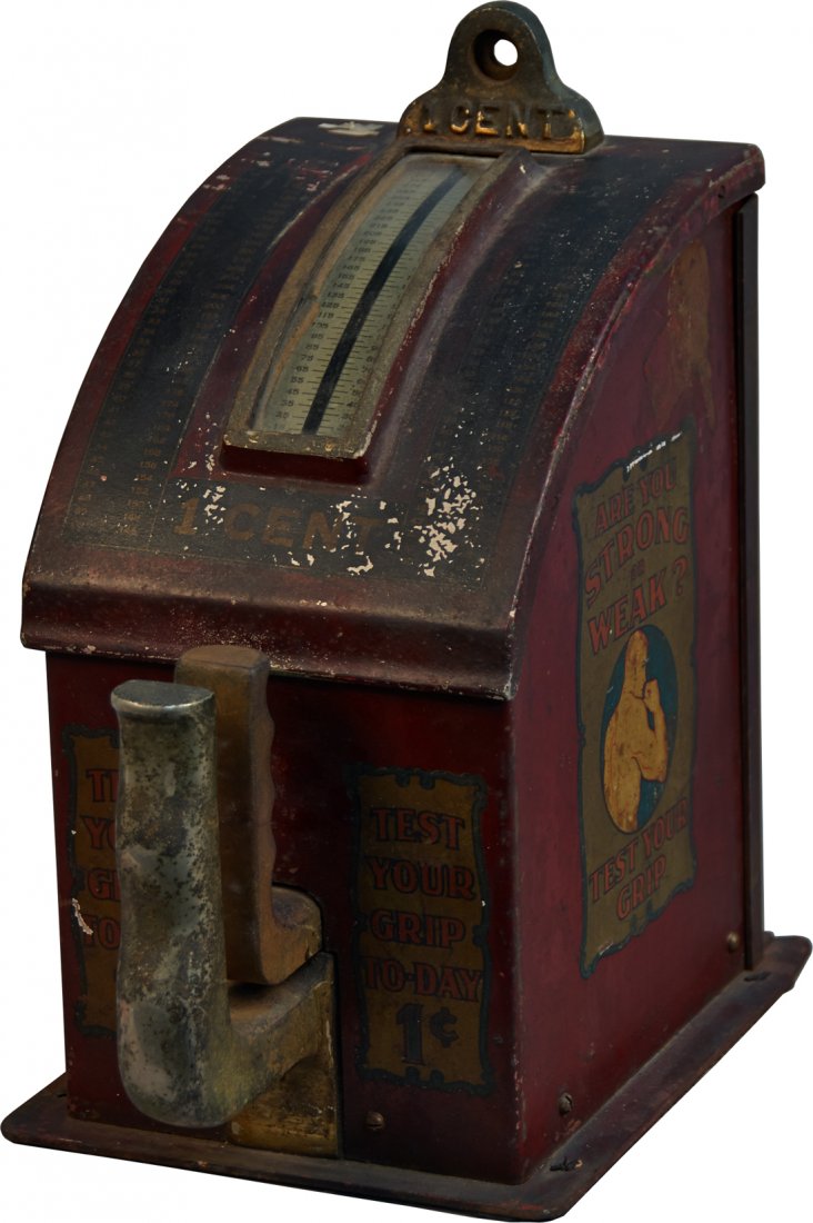 1 Cent Countertop Gottlieb Grip Strength Tester Arcade