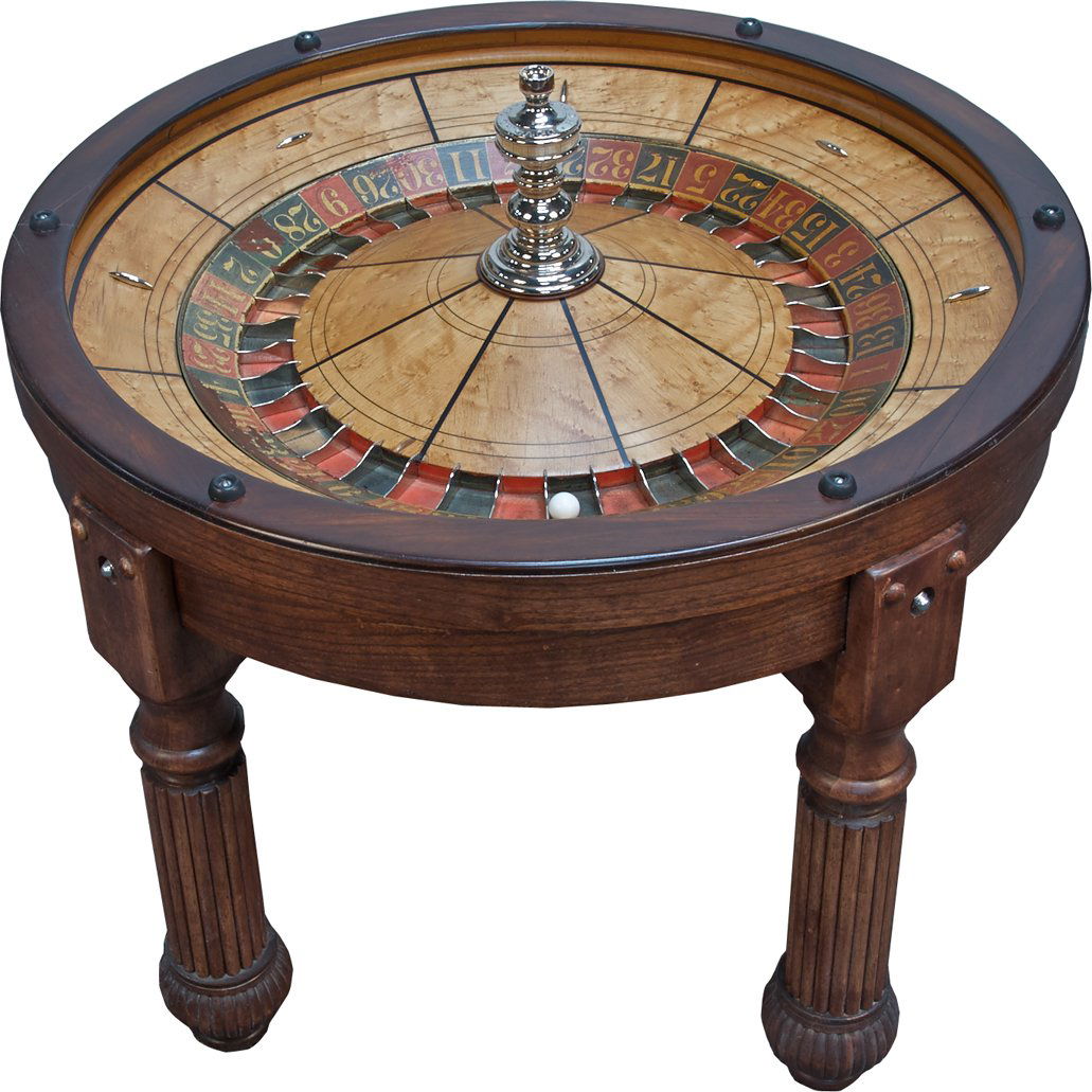 H.C. Evans & Co. Antique Roulette Wheel Coffee Table - Jun 01, 2013 ...