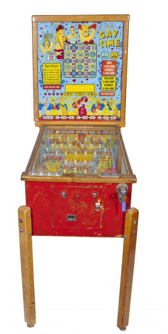 Coin-Op Bally "Gay Time" Pinball Floor Arcade Machine - Jun 01, 2013 ...