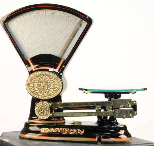 Medium Size "dayton" Ibm Computing Fan Scale