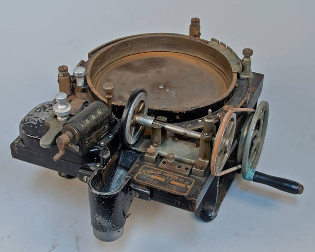 Standard Johnson Co. Model N4 Wheel Coin Sorting Machin