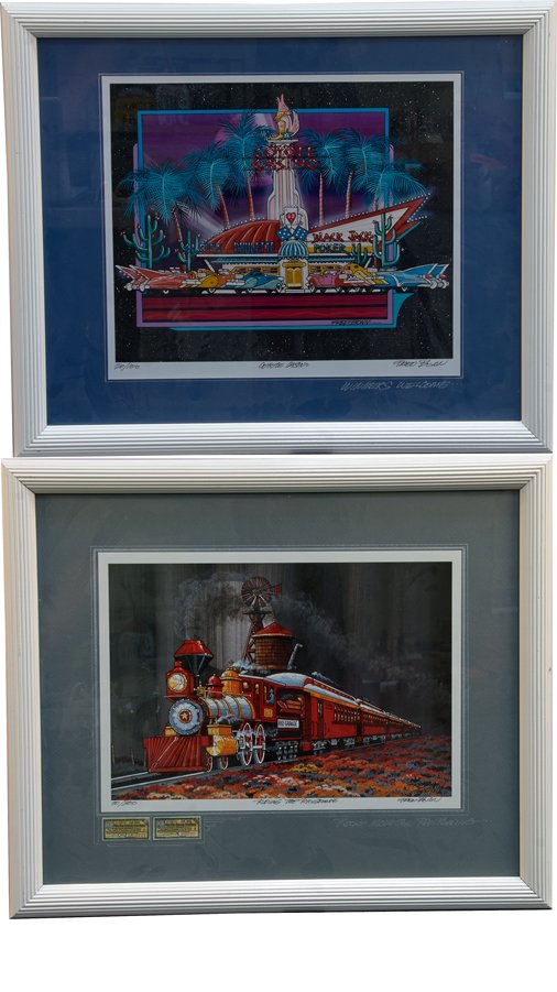 Lot of 2 Fred Bonn Limited Edition Lithographs in Frame