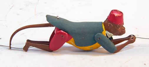 Vintage Litho. Tin Monkey Figure Climbing Pull Toy - Oct 11, 2013 ...
