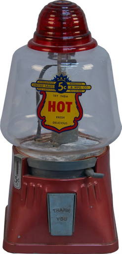 5 Cent Regal Hot Nut Vending Machine c1950s - Oct 12, 2013 | Victorian ...
