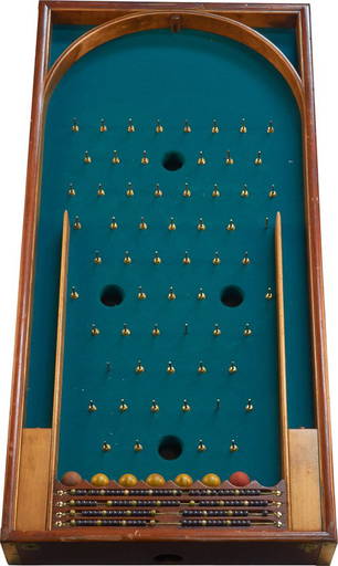 Vintage Wooden Tabletop Mechanical Pinball Game - Oct 12, 2013 ...