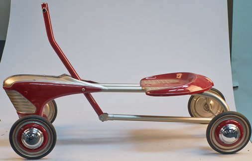 Vintage "Irish Mail Car" Kids Riding Toy c1940s-50s