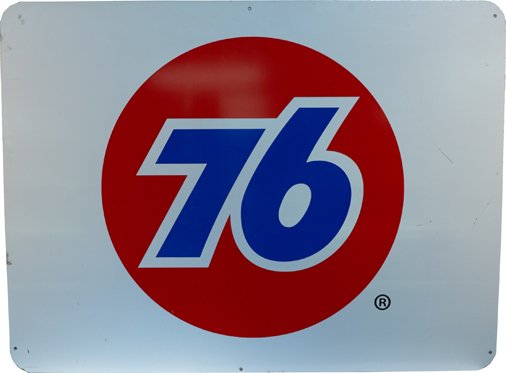 Union 76 Ball Logo Aluminum Sign
