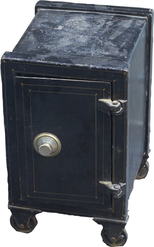 Large Cary Safe Co. Cast-Iron Combination Lock Safe - Oct 13, 2013 ...