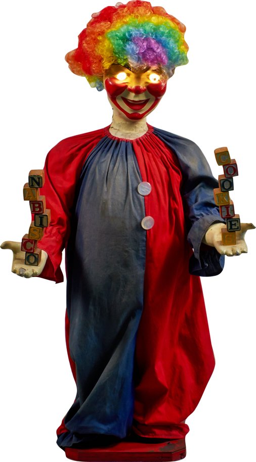Nabisco Cookies Light-Up Clown Figure - Jan 18, 2014 | Victorian Casino ...