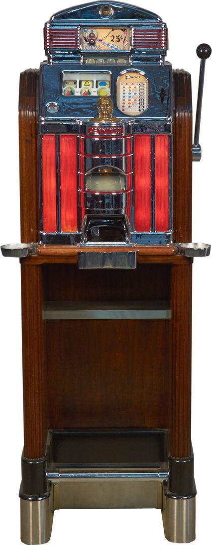 25 Cent O.D. Jennings Sun Chief Dunes Slot Machine