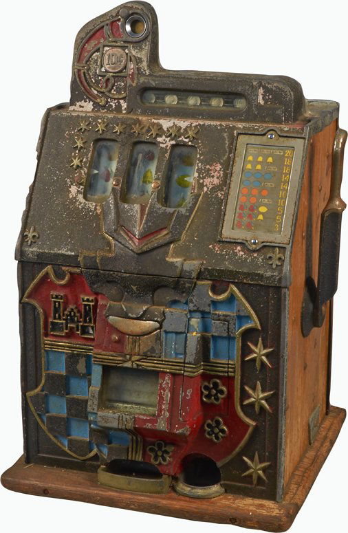 10 Cent Mills Novelty Castle Front Slot Machine - Jan 19, 2014 ...