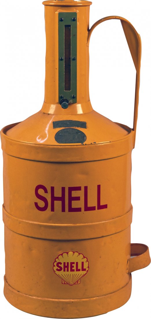 Antique Dover 5-Gallon Metal Testing Measure Can c1921