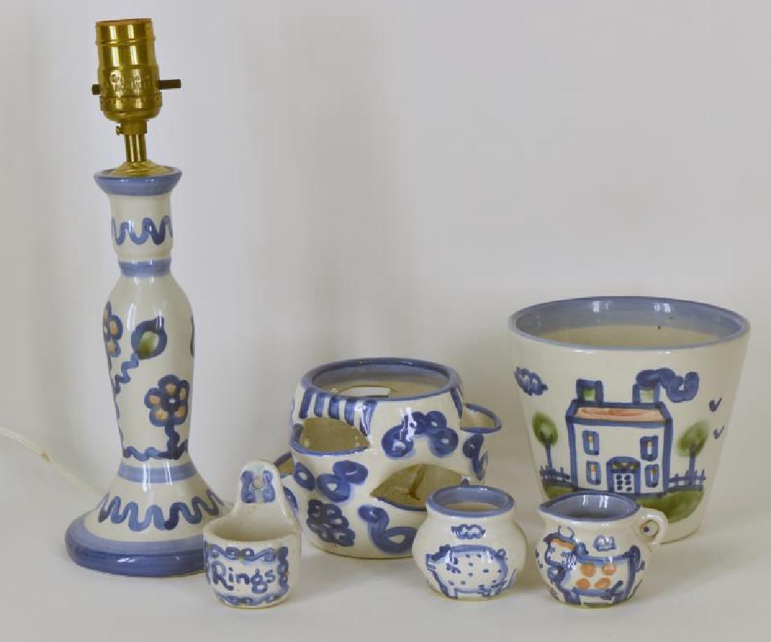 Collection Of M A Hadley Pottery
