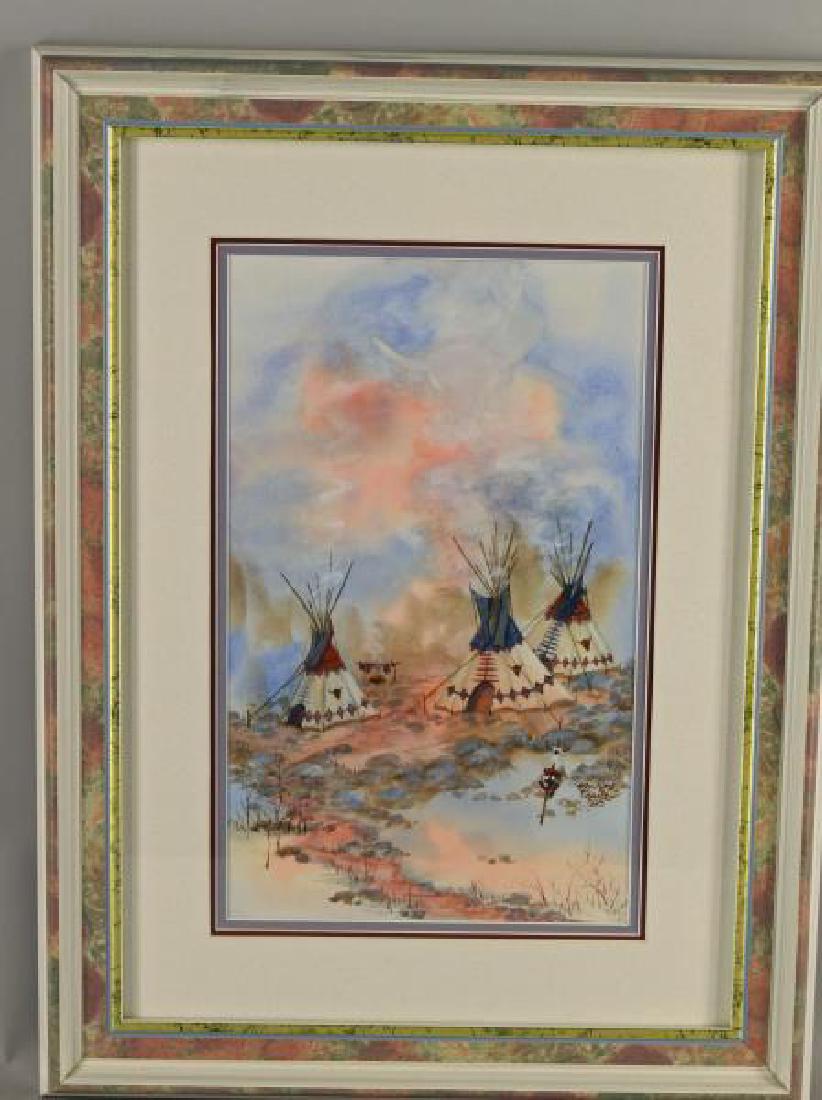 Southwestern Artist Marilyn Truitt Watercolor