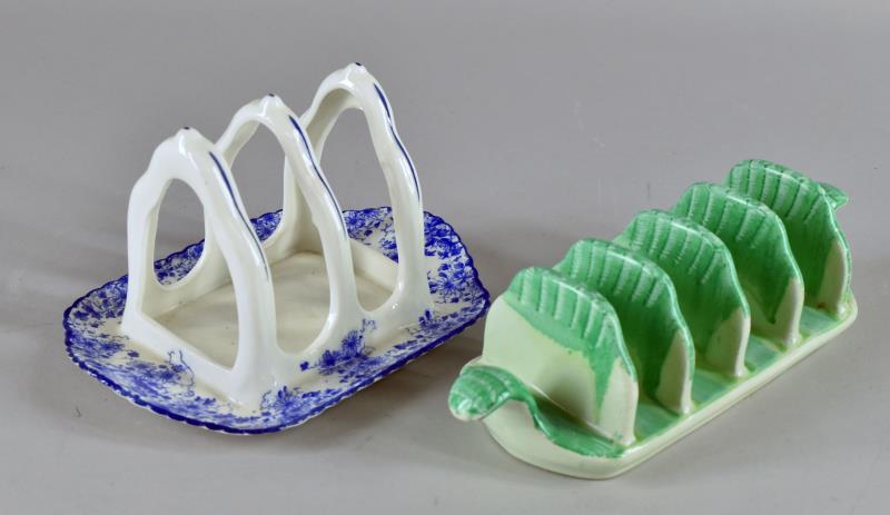 Shelley Porcelain Toast Holders