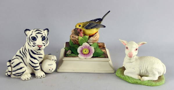 Group Of Three Boehm Figurines