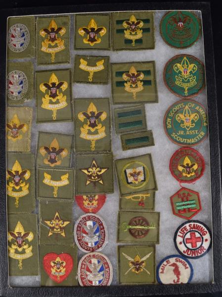 Group Of Vintage Boy Scouts Patches Auction