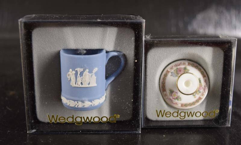 Two Wedgwood Miniatures Auction