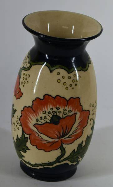 Czech Erphila Art Pottery Poppy Vase Auction