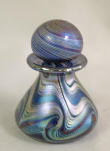 Gibney Studios Art Glass Aurene Perfume Bottle - Jul 11, 2014 | Judd's ...