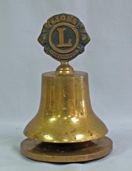Lions International Brass Meeting bell