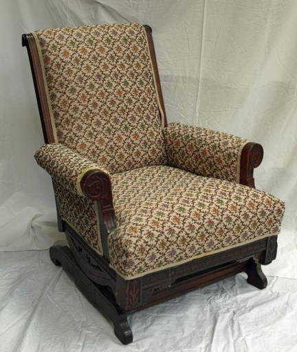 1940's Platform Rocker - Apr 25, 2015 | Judd's Auction Gallery, Inc. in IL