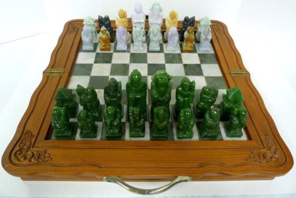 401: CHINESE JADEITE CHESS SET SPINACH LAVENDER BLACK - Mar 20, 2011 ...