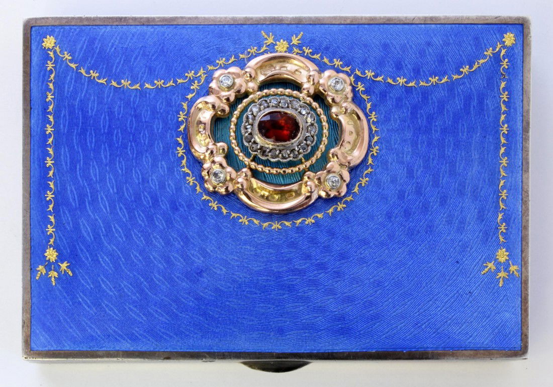 IMPERIAL RUSSIAN SILVER & GUILLOCHE CARD CASE - Mar 31, 2012 | Elite ...