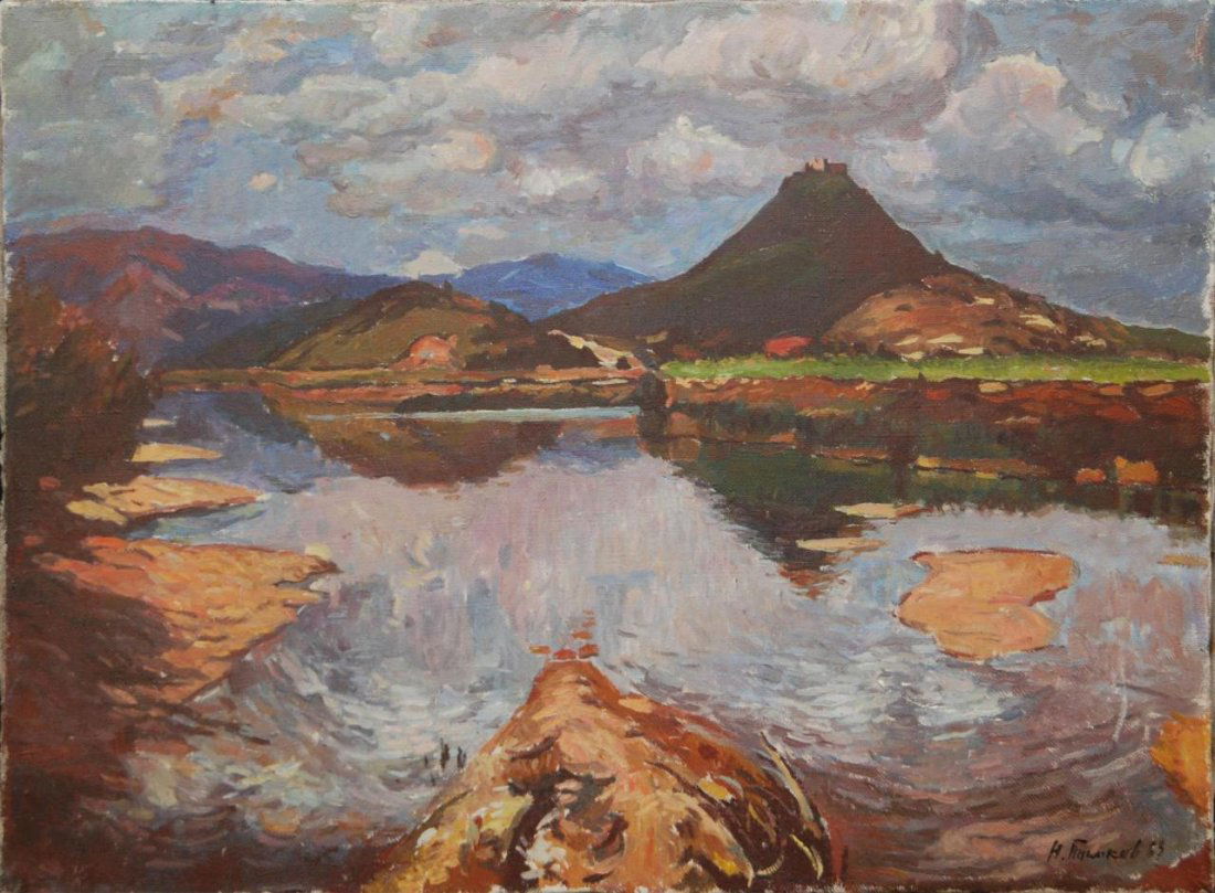 84: NIKOLAI TIMKOV LANDSCAPE OIL PAINTING ON CANVAS - Jan 12, 2013 ...