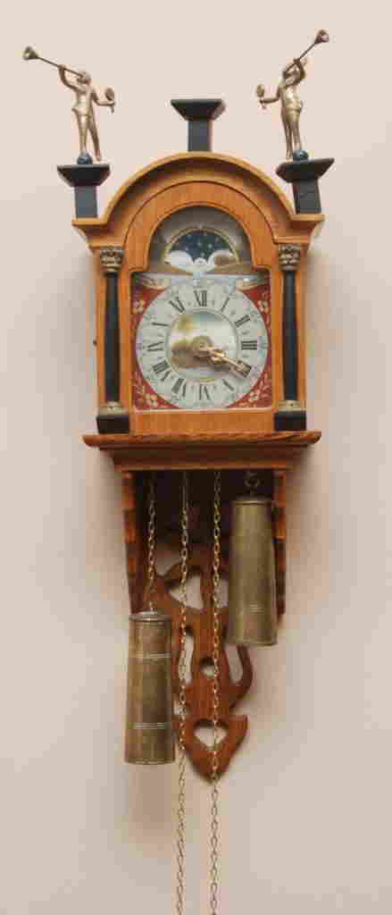 VINTAGE GERMAN HERMLE FHS MOON PHASE WALL CLOCK - Apr 13, 2013 | Elite ...