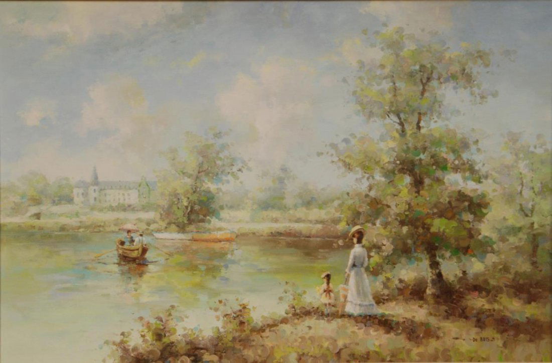 OIL PAINTING ON CANVAS SIGNED DUBOIS - Jul 13, 2013 | Elite Decorative ...