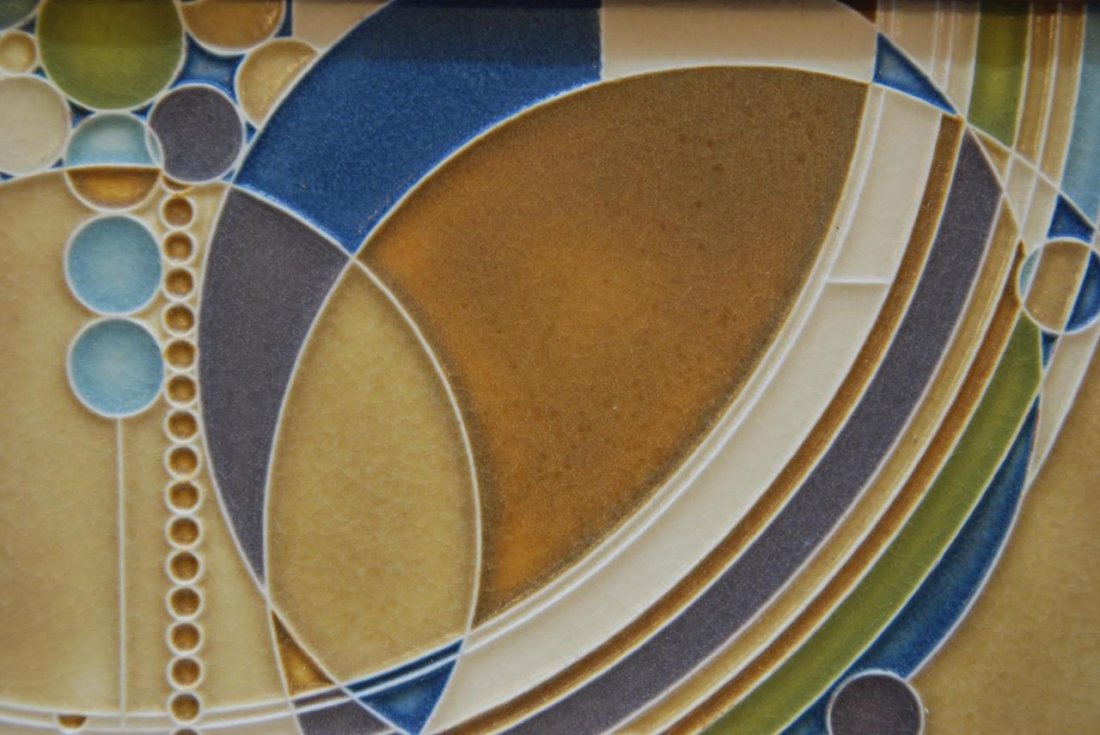 MOTAWI - FRANK LLOYD WRIGHT 'MARCH BALLOONS' TILE