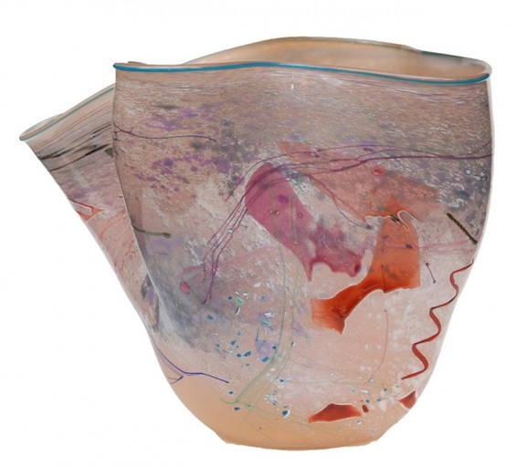 STEPHEN NELSON & DANIEL GAUMER ART GLASS VASE - Mar 15, 2014 | Elite ...