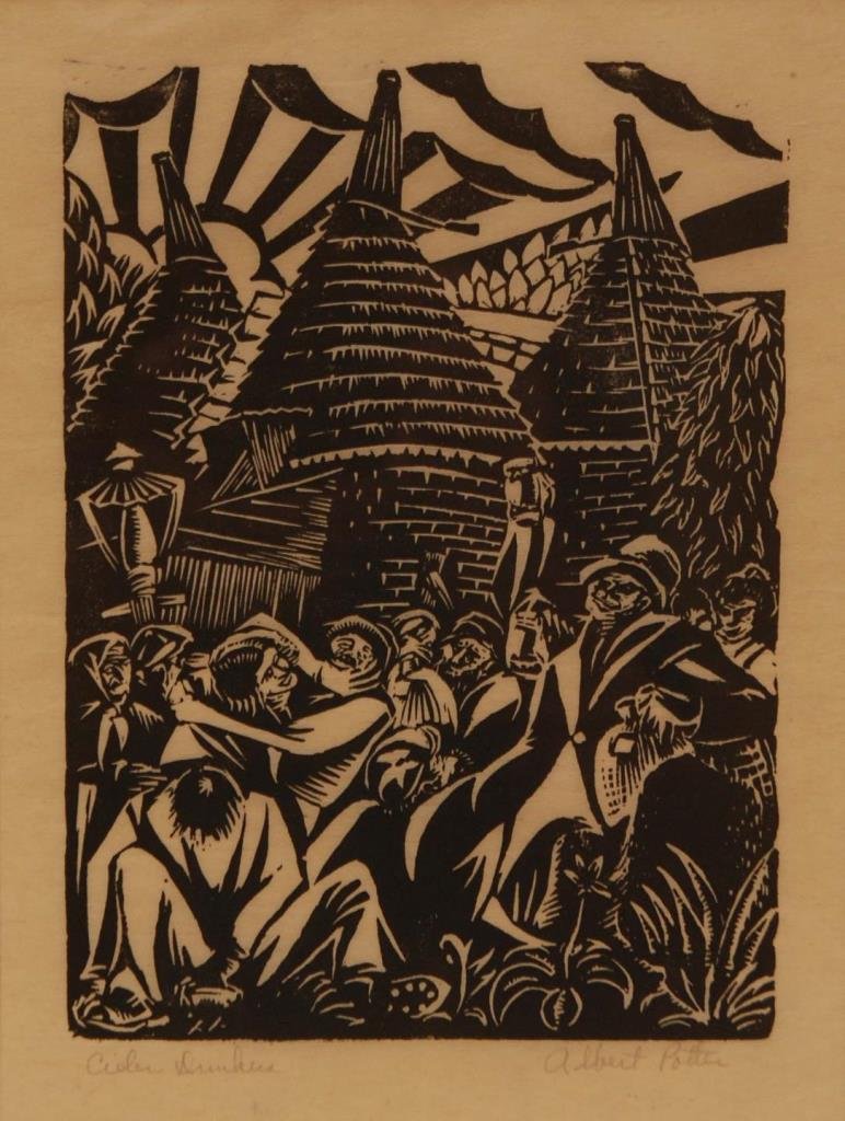 ETCHING BY ALBERT POTTER AMERICAN ARTIST 1903-1937 - May 17, 2014 ...