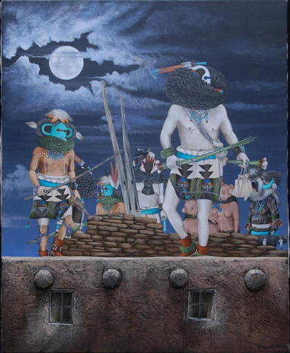 Duane Dishta Listed Artist Oil On Canvas